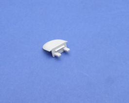 Led Aluminium Profile End caps, ForSlim Flat recessed profile Pair