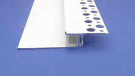 Small Shadow Gap Plaster in Profile For Led Strip 2 metre recessed
