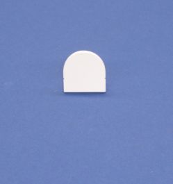 End cap blank White for 2016 Flat profile